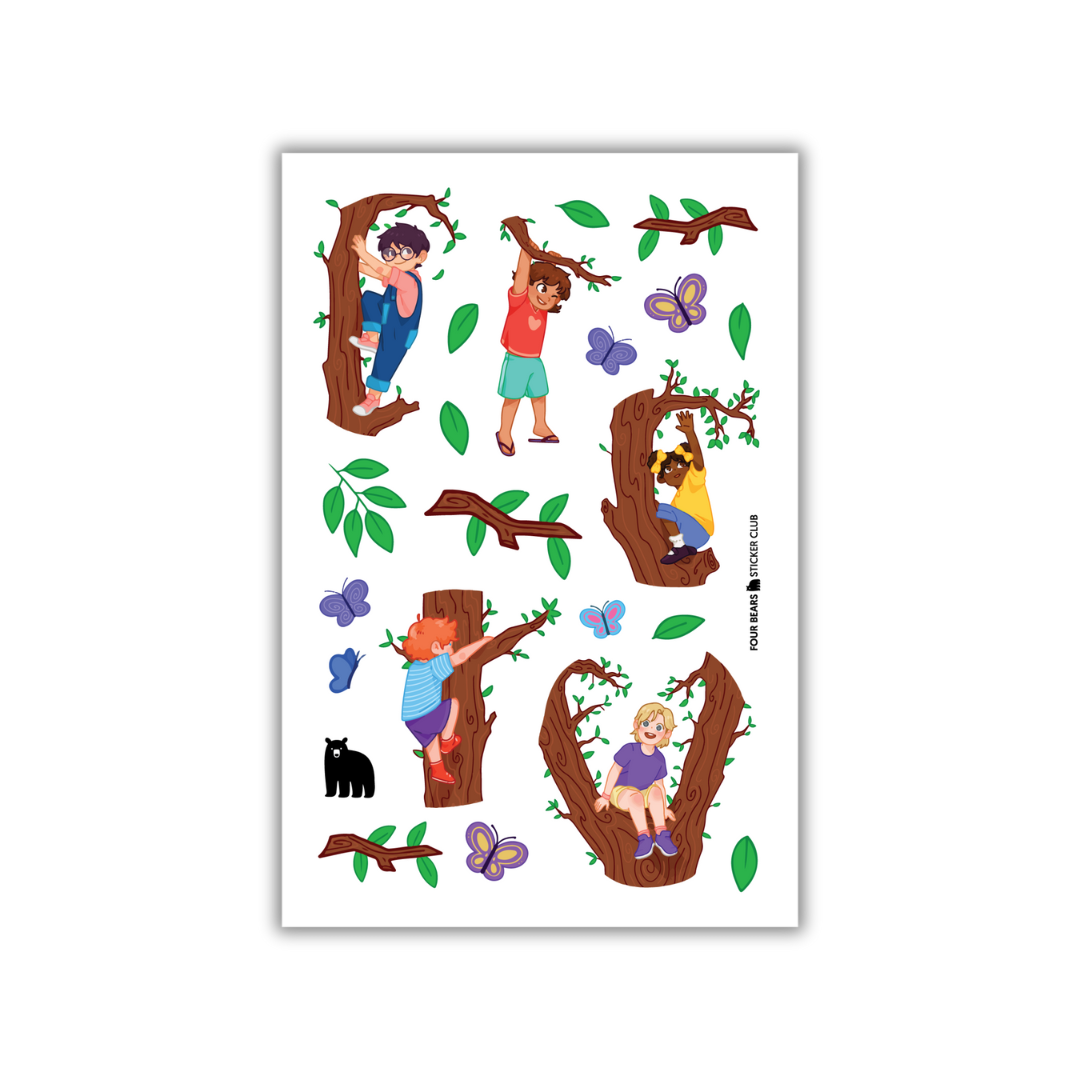 Branching Out – Four Bears Sticker Club
