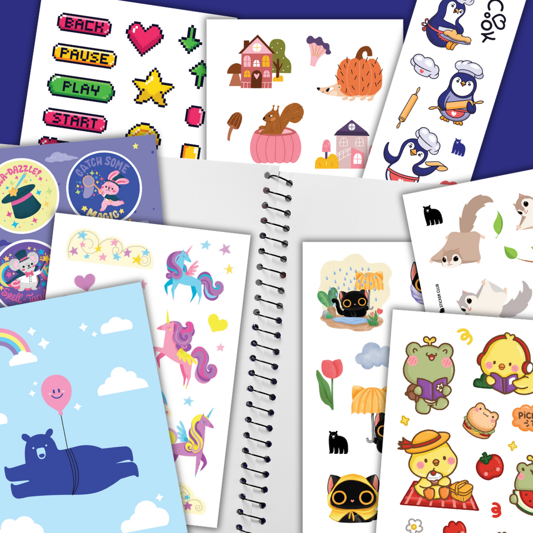 Four Bears Sticker Club