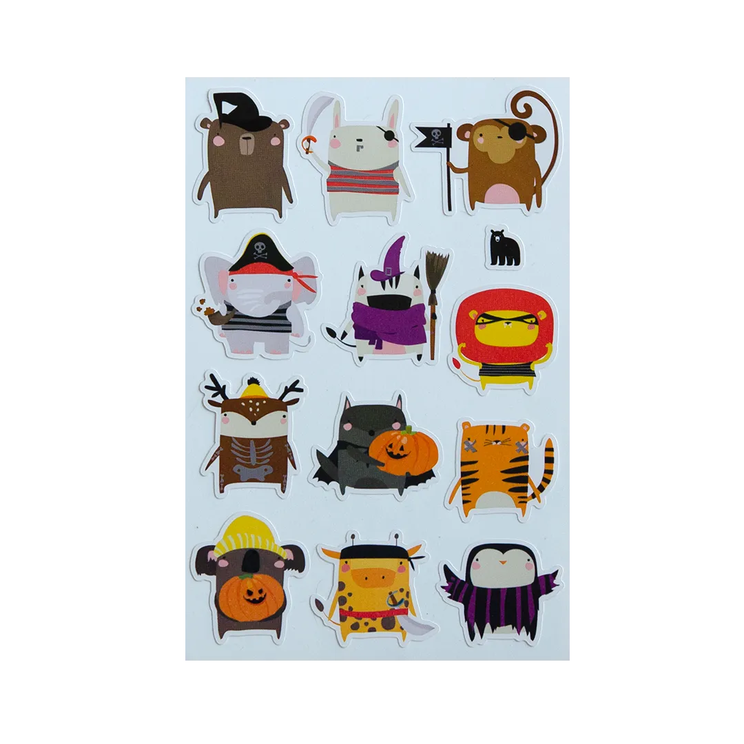Costume Parade – Four Bears Sticker Club