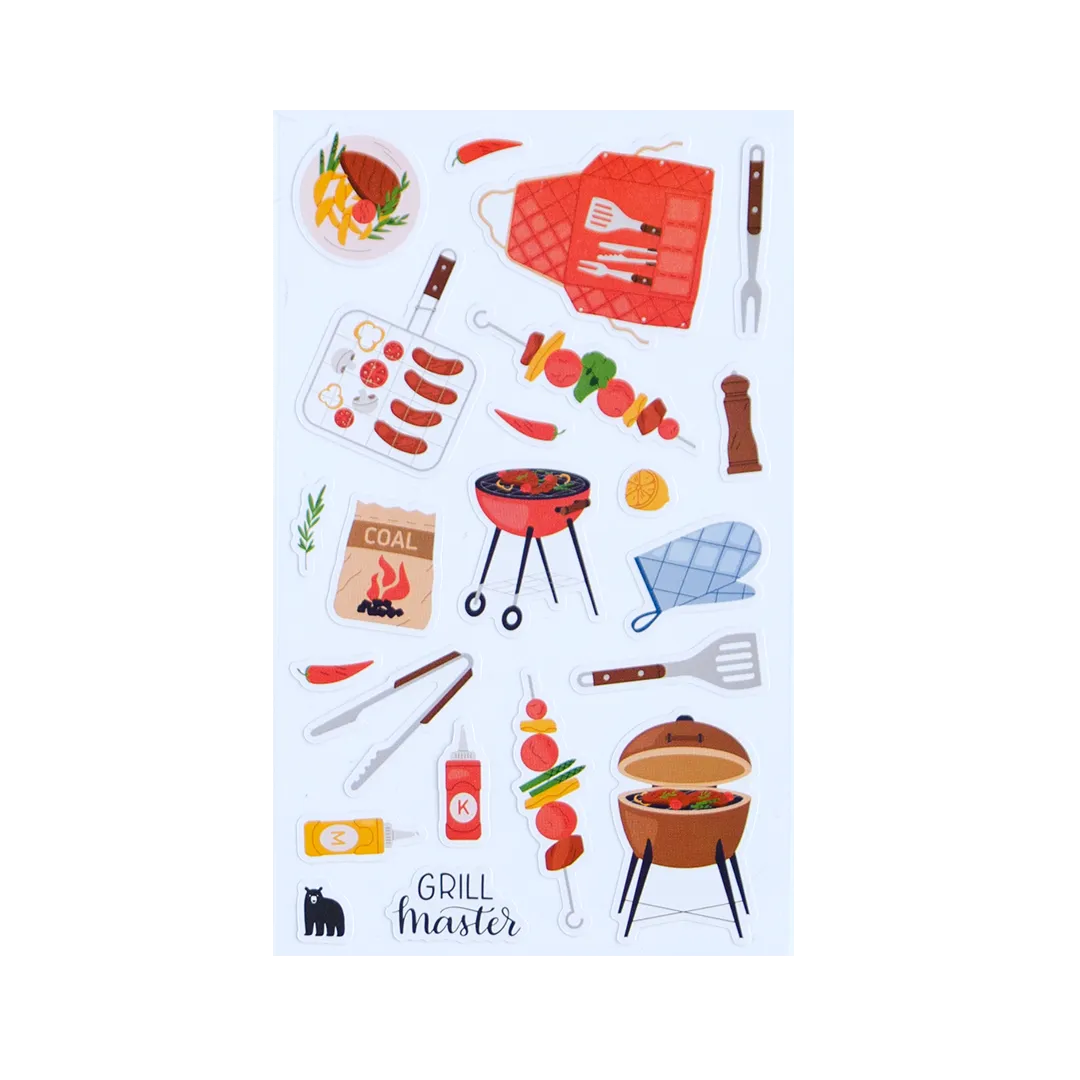 Grill Master#N# – Four Bears Sticker Club